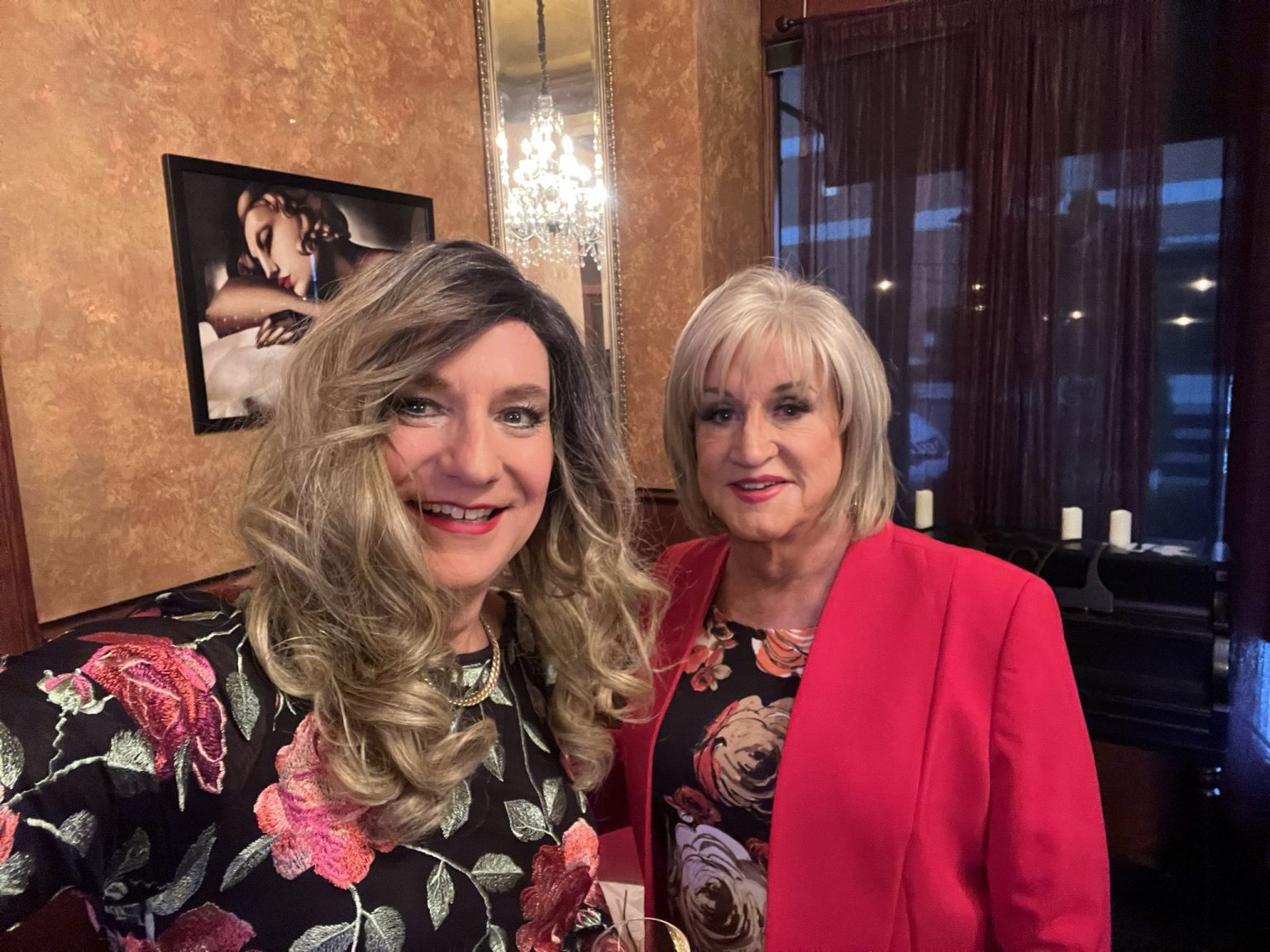 Friday B4 outing for La Bella formal crossdressing event