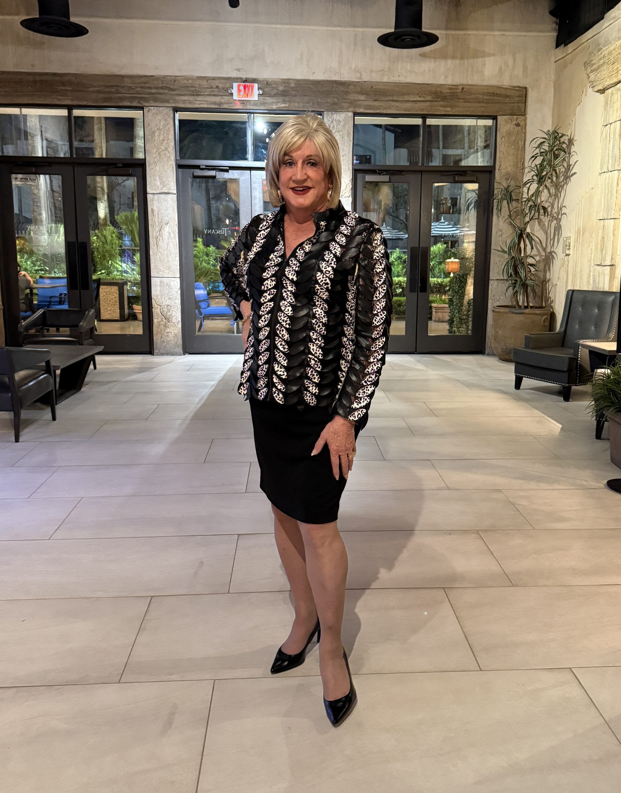 I am comfortable with crossdressing heat in Las Vegas